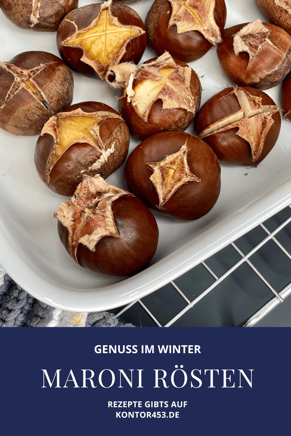 Maronen im Backofen rösten - Rezeptefundus