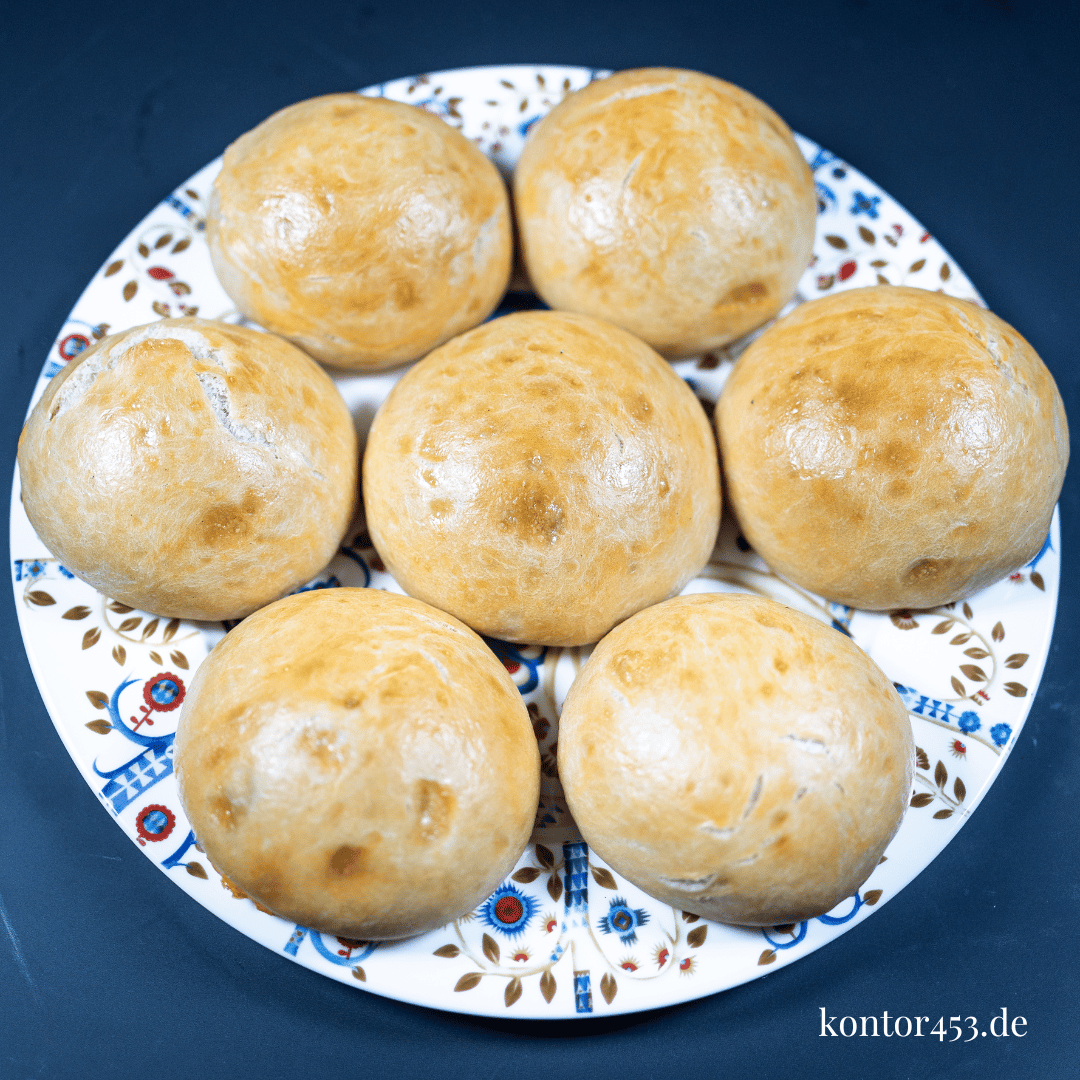 Burger Buns mit Sauerteig - Rezeptefundus