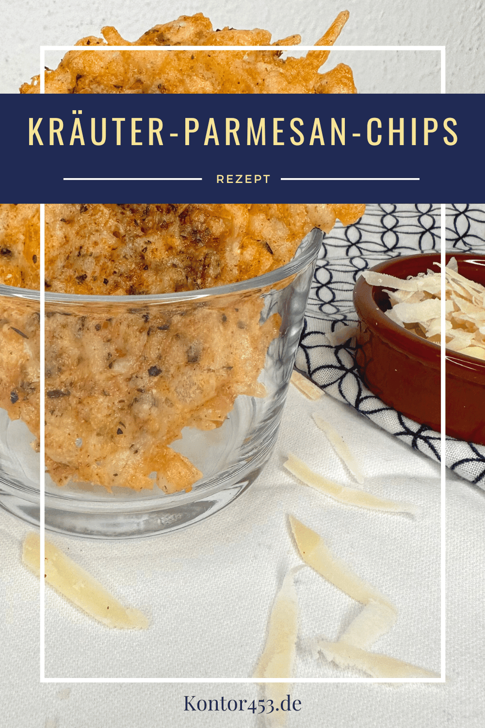 Parmesanchips mit Kräutern - Rezeptefundus