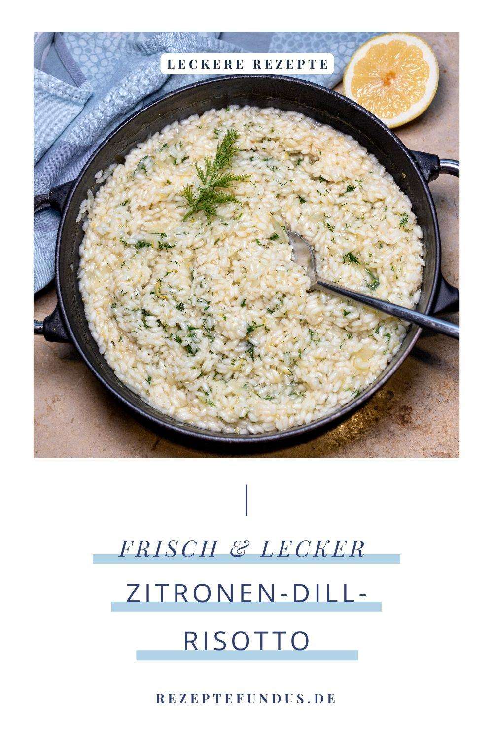 Zitronen-Dill-Risotto - Rezeptefundus