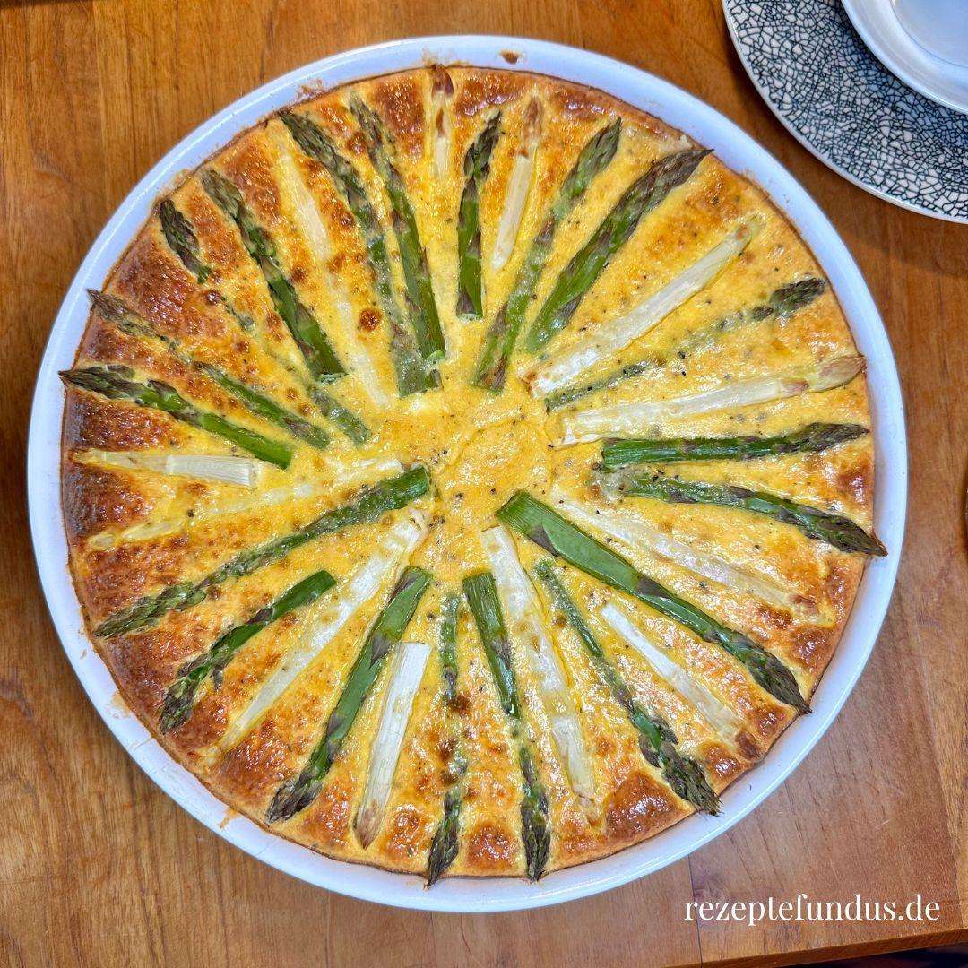 Spargelquiche - Rezeptefundus