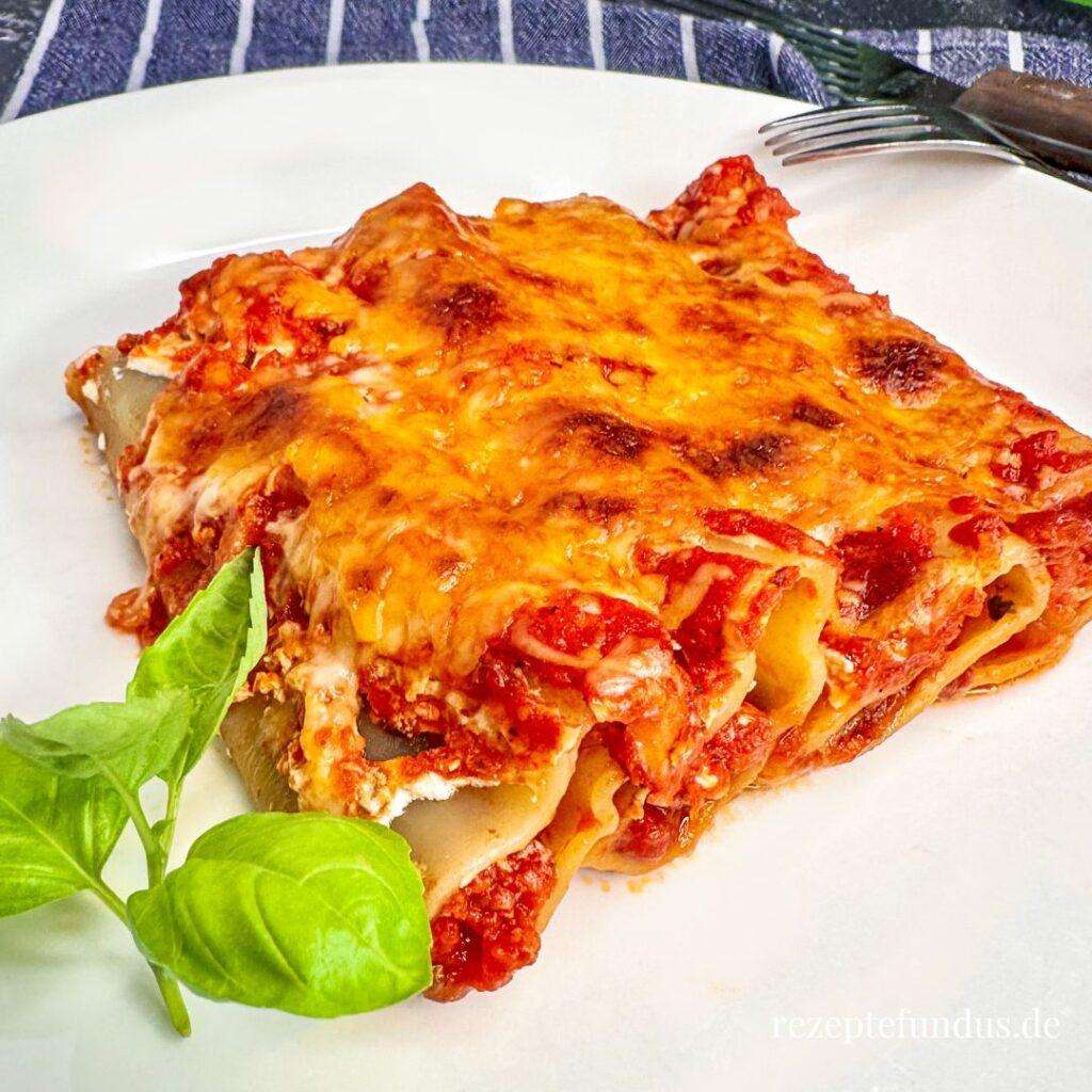Cannelloni mit Hackfleisch - Rezeptefundus