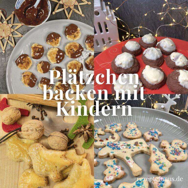 Plätzchen backen mit Kindern - Spaß in der Weihnachtsbäckerei ...