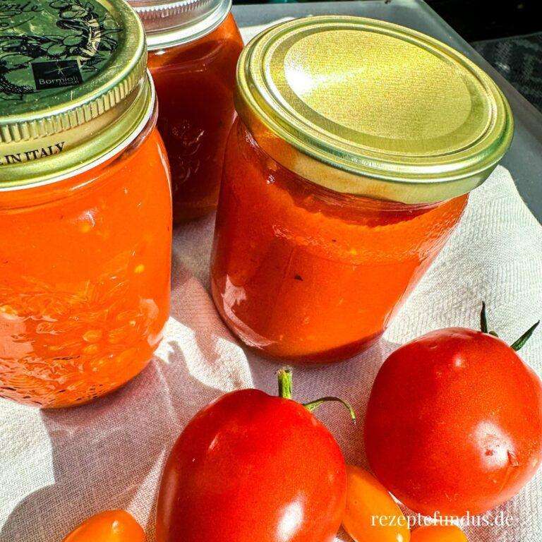 Tomaten Einkochen Im Backofen