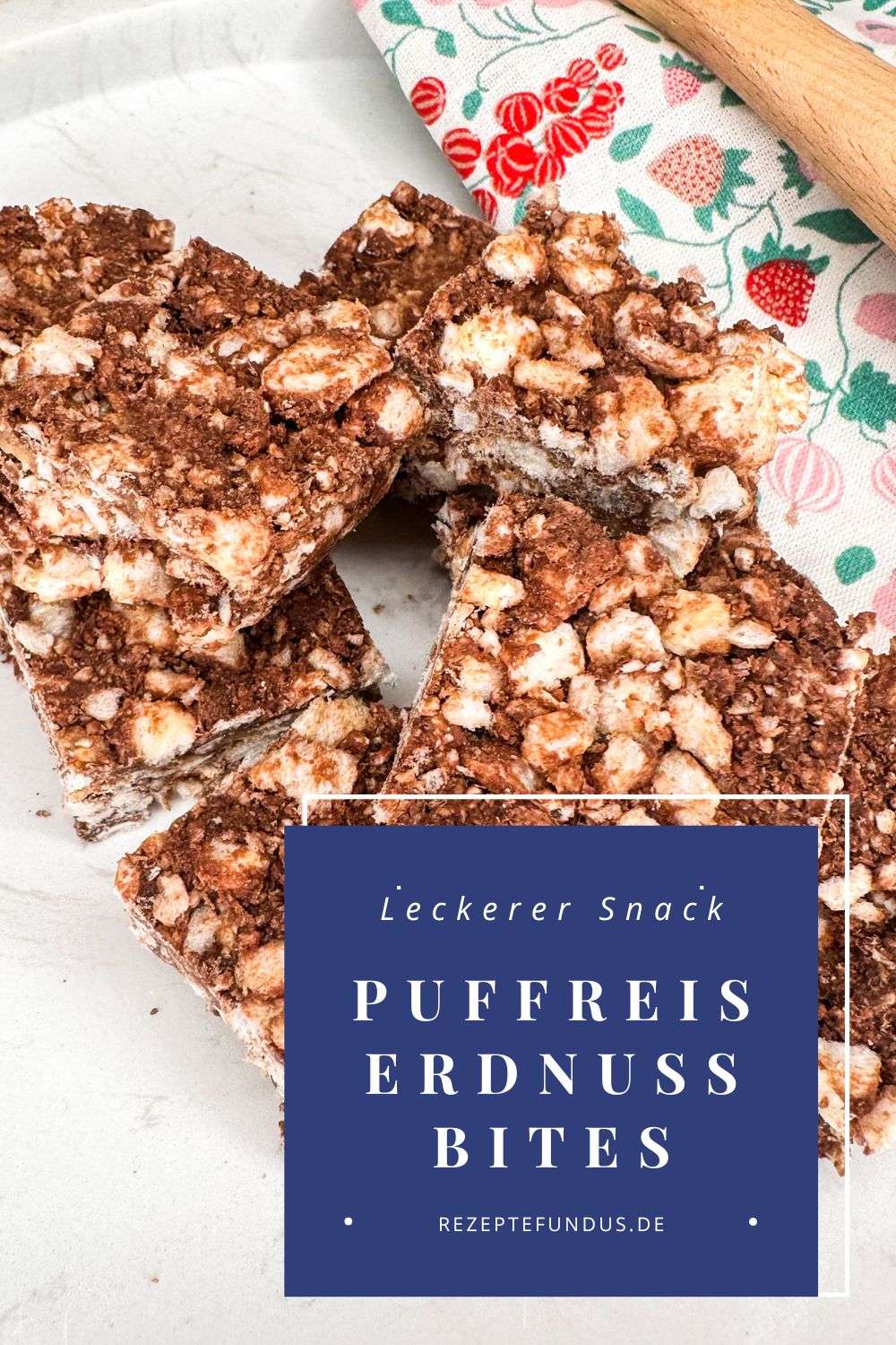 Puffreis-Erdnuss-Bites - Rezeptefundus